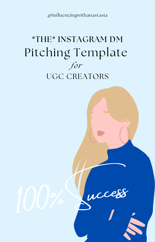 FREE Instagram DM Pitching Template for UGC creators – Nastia UGC