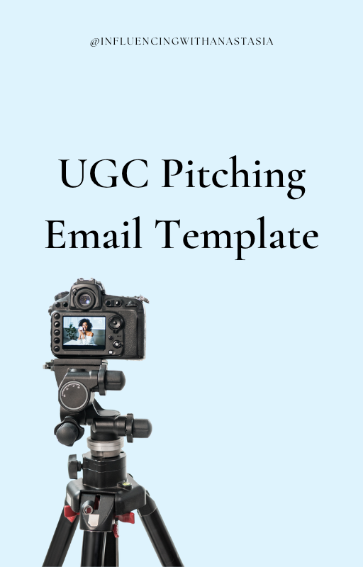 UGC Pitching Email Templates (+ Follow up template) – Nastia UGC